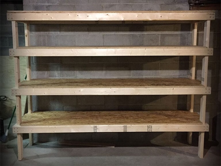 12 Free DIY 2X4 Shelving Plans You Can Make Today (with Pictures ...