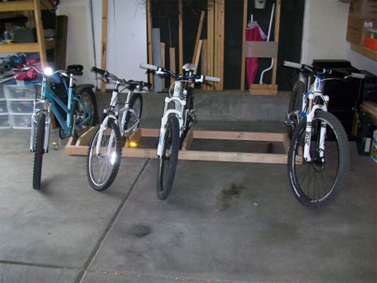 20 Free DIY Bike Rack Plans You Can Build Today (With Pictures) | Home Grail