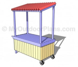 21 Free DIY Lemonade Stand Plans You Can Build Today (With Pictures ...