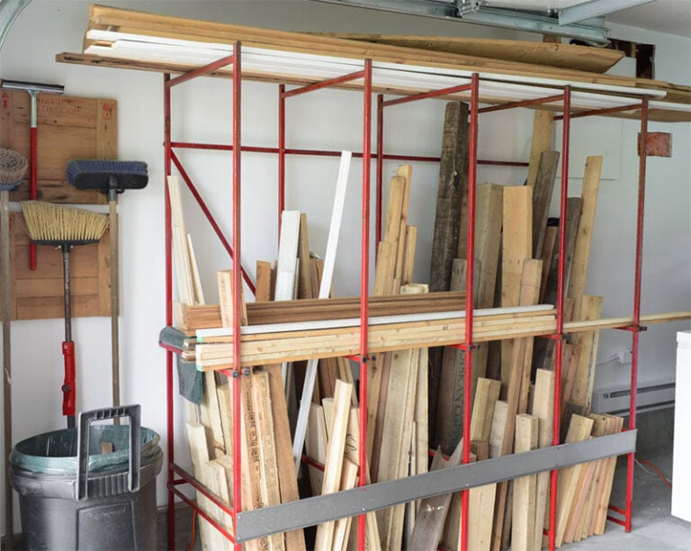 14 Free DIY Lumber Rack Plans You Can Make Today (with Pictures) | Home ...