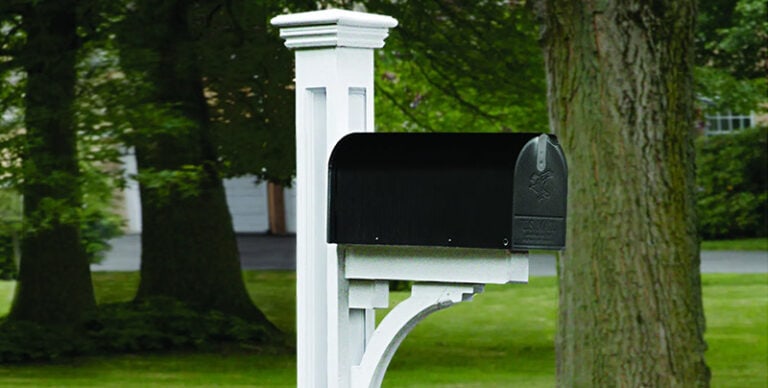 5 DIY Mailbox Post Plans You Can Build Today (with Pictures) | Home Grail
