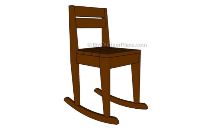 6 DIY Child Rocking Chair Plans You Can Make Today (With Pictures ...