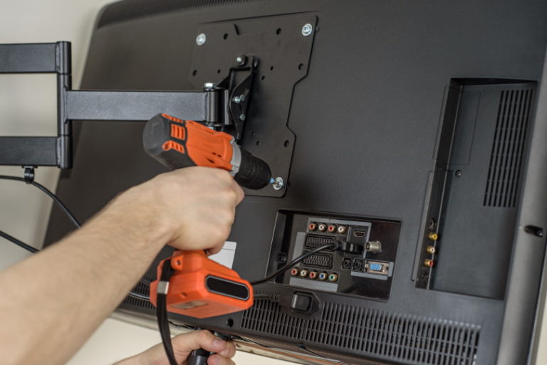 How To Mount A TV On a Brick Wall In 6 Easy Steps | Home Grail