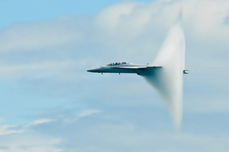 How Loud Is a Sonic Boom In Decibels (dB)? | Home Grail