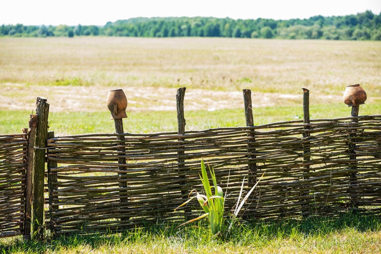 7 DIY Tree Branch Fence Plans You Can Make Today (With Pictures) | Home ...