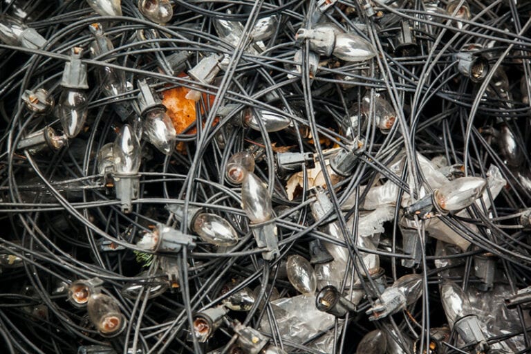How to Recycle Your Christmas Lights - Step by Step Guide | Home Grail