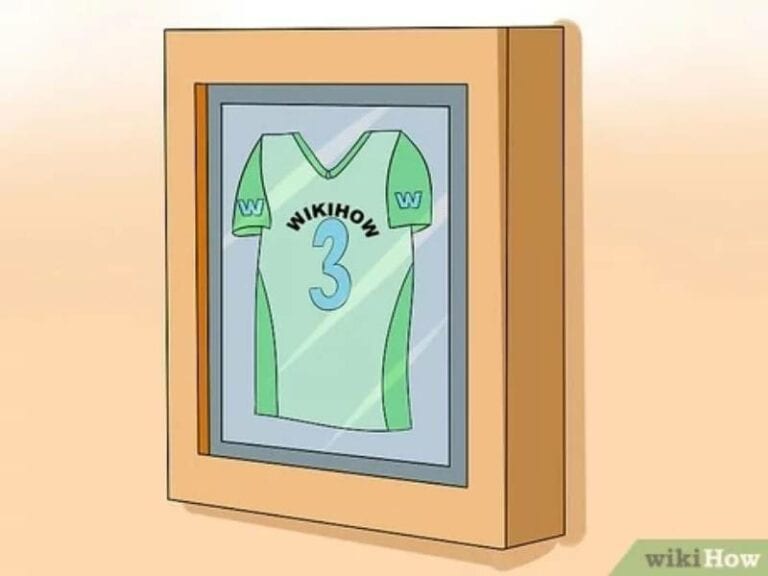 12 DIY Jersey Frame Ideas You Can Make Today (With Pictures) | Home Grail