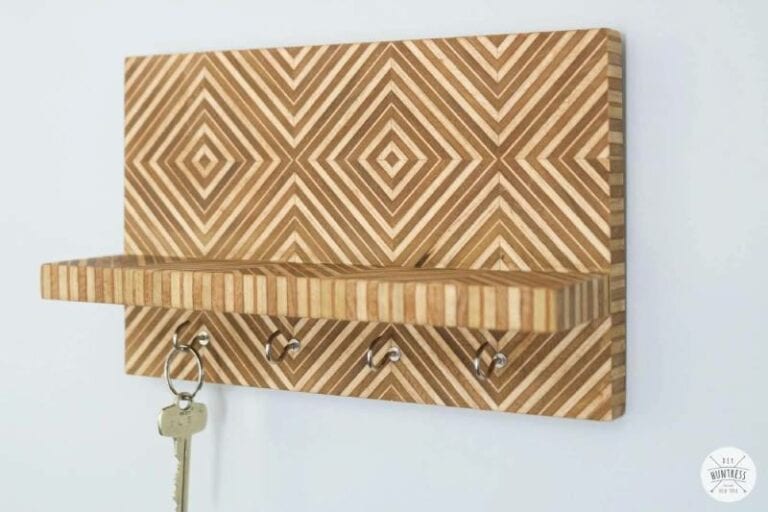 12 DIY Key Holder Plans That You Can Make Today (with Pictures) | Home ...