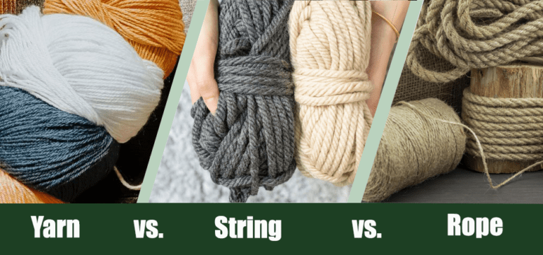 What Is the Difference Between Yarn, String & Rope? How to Tell Them ...
