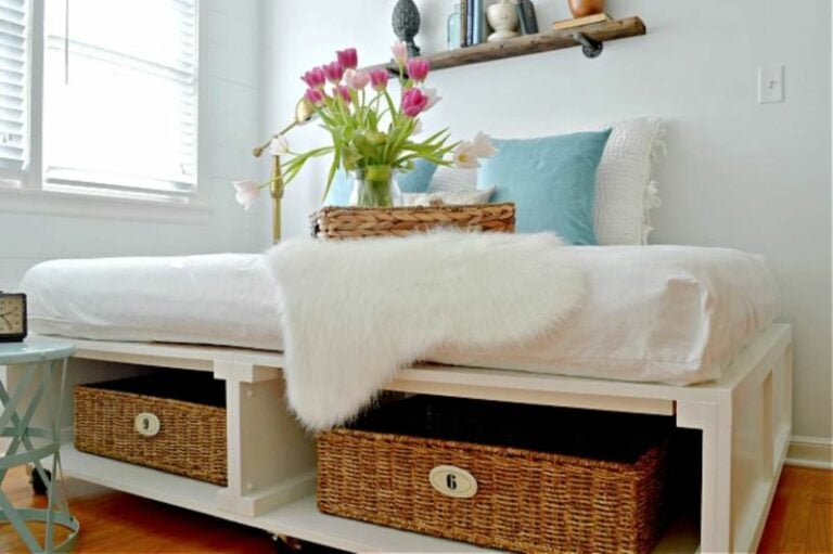 10 DIY Platform Bed With Storage Ideas You Can Construct Today | Home Grail