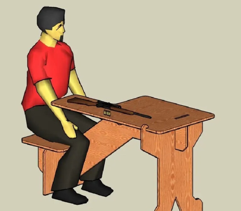 15 DIY Shooting Bench Plans You Can Build Today (With Pictures) | Home ...