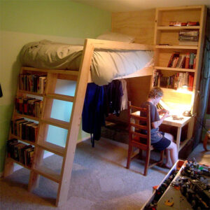 13 DIY Loft Beds You Can Construct Today (With Pictures) | Home Grail