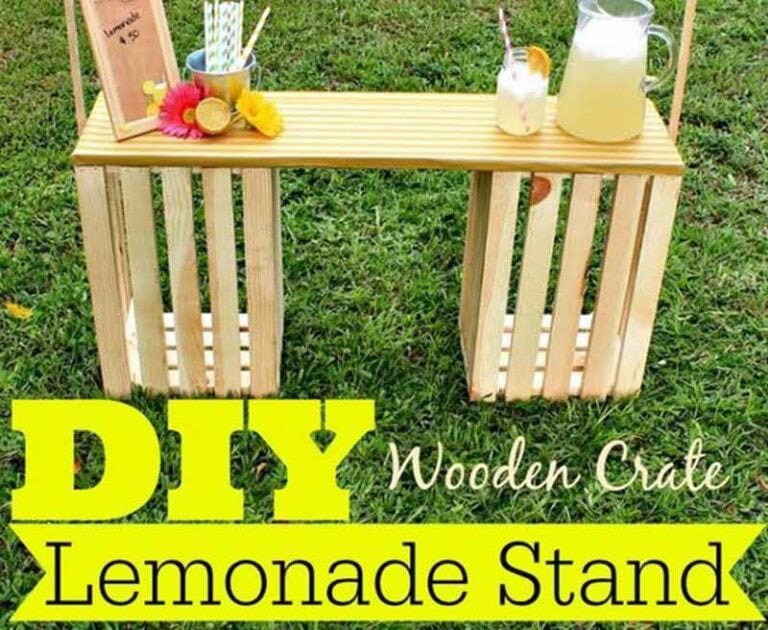 21 Free DIY Lemonade Stand Plans You Can Build Today (With Pictures ...