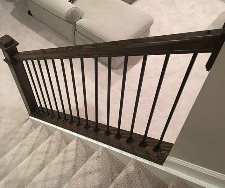 10 Free DIY Stair Railings You Can Build Today (With Pictures) | Home Grail